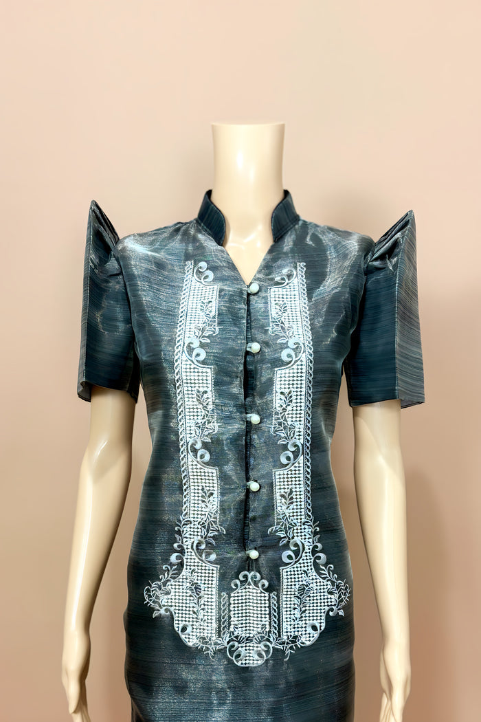 Filipiniana Barong Dress - Zhanra
